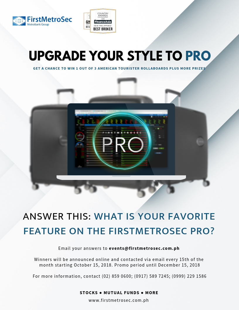 First Metro Securities - Announcements and Promos